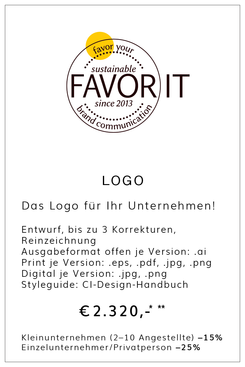 FAVOR IT | Brand Communication & Graphic Design